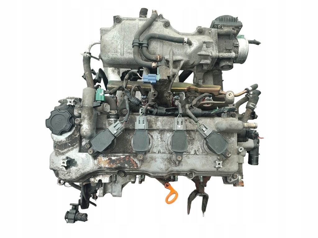 SILNIK KOMPLETNY NISSAN PRIMERA P12 1.8 16V 115KM 85kW QG18DE QG18 FILM ...
