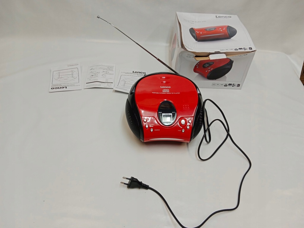 Radioodtwarzacz Lenco SCD-24 CD radio - 12427115862 - oficjalne ...