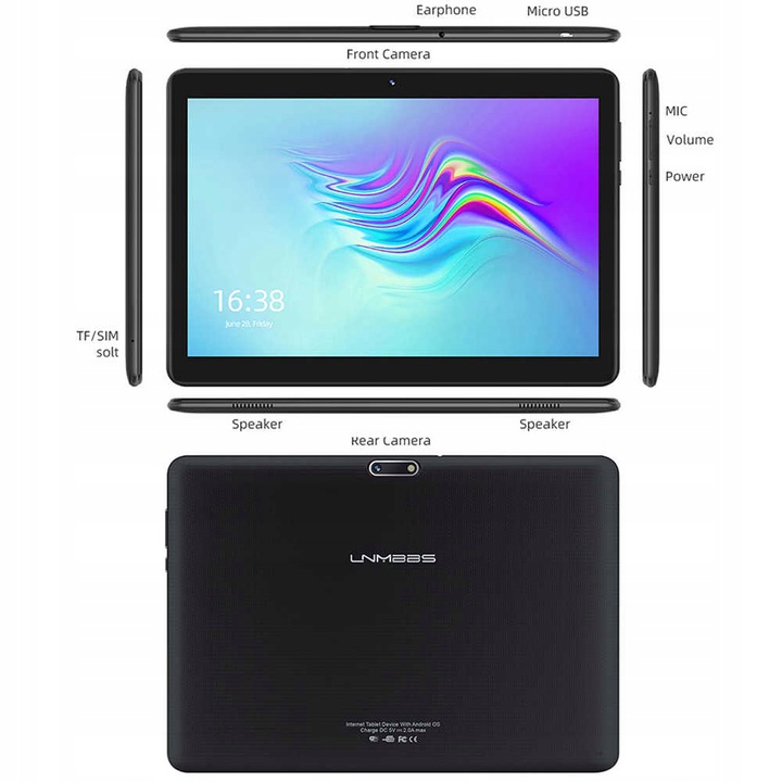 TABLET LNMBBS W116 4GB 32GB LTE FULL HD GW FVAT - 11472224058 ...