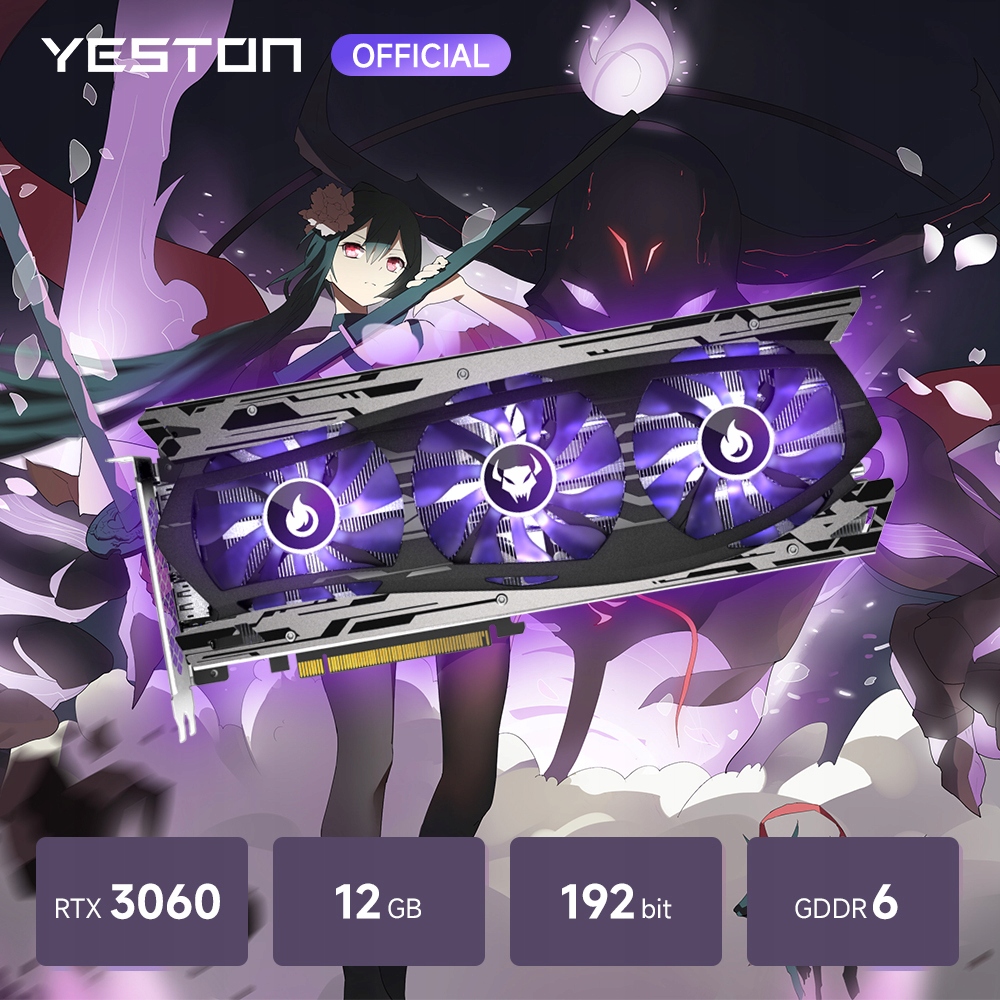Karta graficzna YESTON NVIDIA Geforce RTX 306 - 13994052752 - oficjalne ...