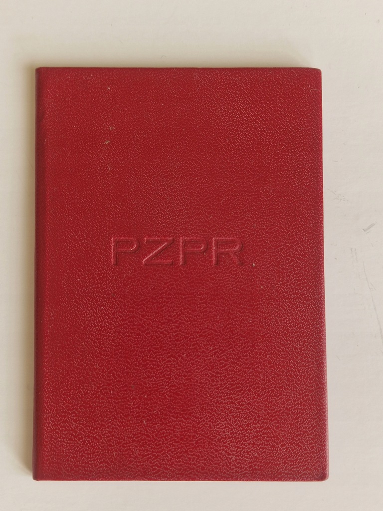 Legitymacja PZPR sekretarz PRL lata 70 te - 12819779140 - oficjalne ...