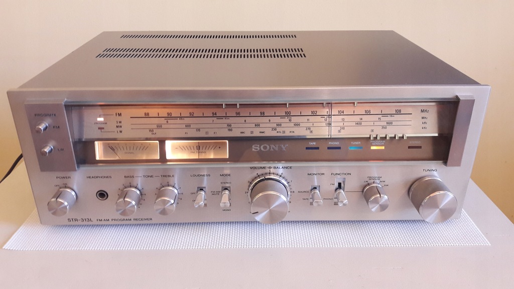 Amplituner stereo Sony STR 313L - 7602485096 - oficjalne archiwum Allegro