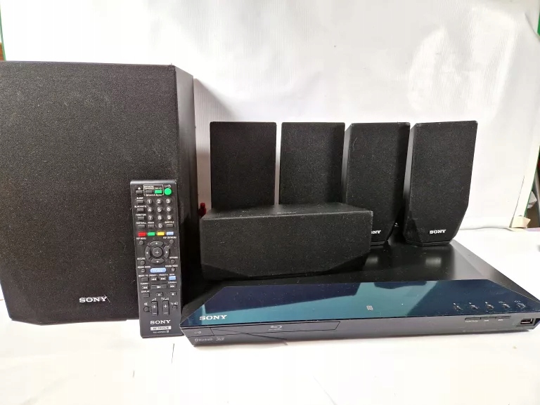 KINO DOMOWE SONY BDV-E2100 5.1 BLUETOOTH PILOT - 13923683743 - oficjalne archiwum Allegro