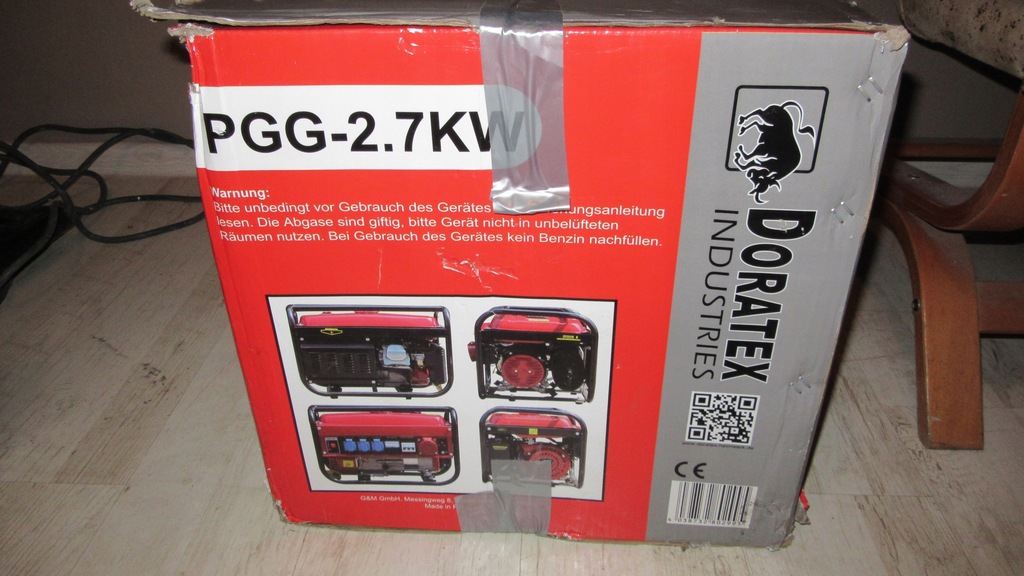 Agregator PGG-2,7KW Doratex Industries Profesional - 7861791464 - oficjalne archiwum Allegro