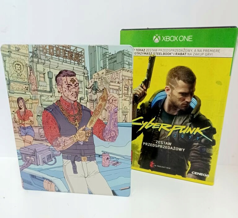 CYBERPUNK 2077 + STEELBOOK XBOX ONE - 11700800480 - oficjalne archiwum ...