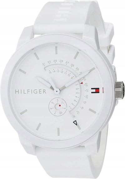 TOMMY HILFIGER 1791481 ZEGAREK MĘSKI BIAŁY - 13976134789 - oficjalne ...