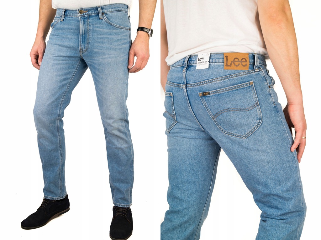 Lee Daren Zip Fly W40 L34 Worn New Hill L707MWIR - 13528637549 - oficjalne archiwum Allegro