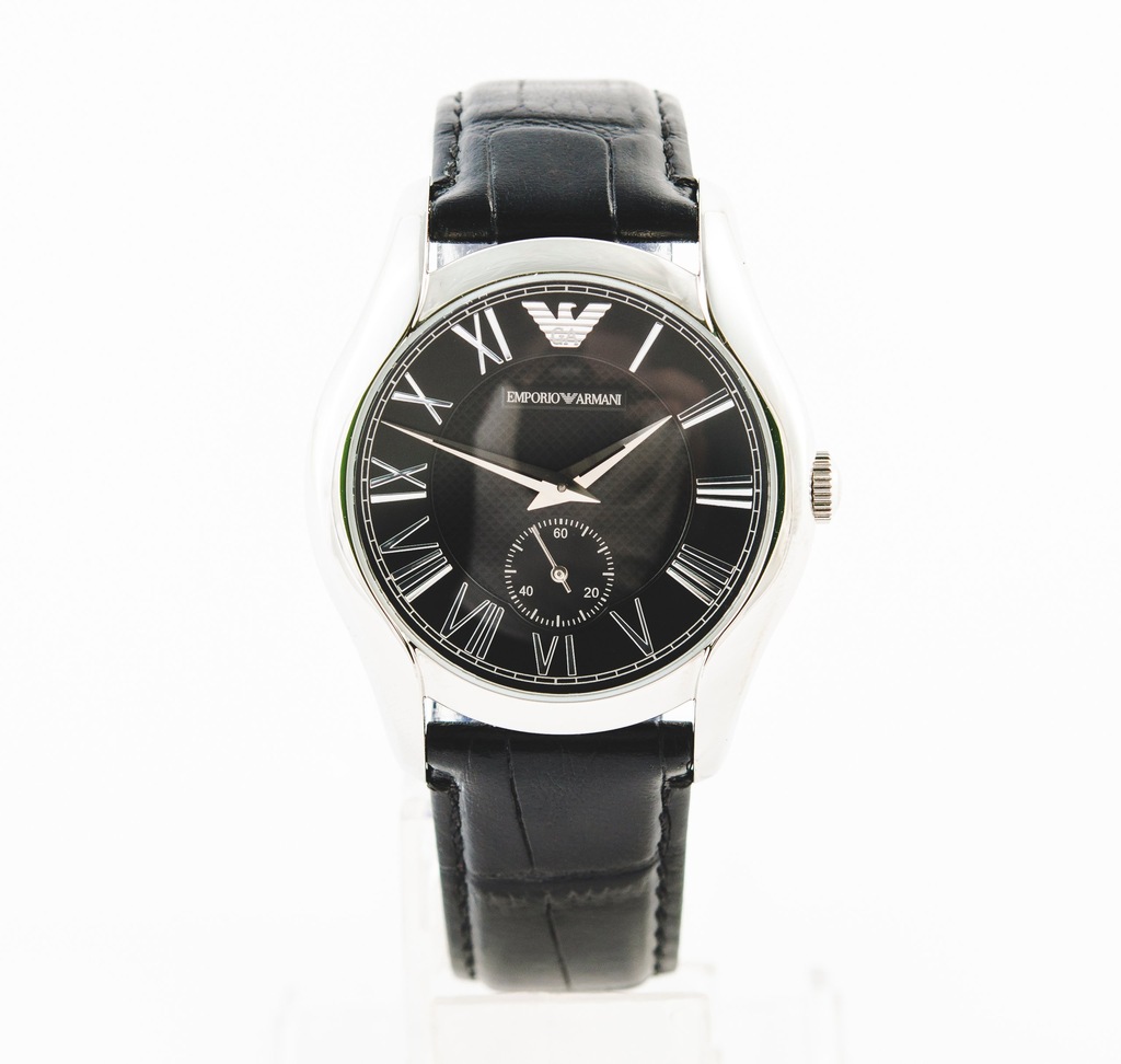 Zegarek Męski na rękę Emporio Armani AR1708 CZARNY - 6887247443 ...