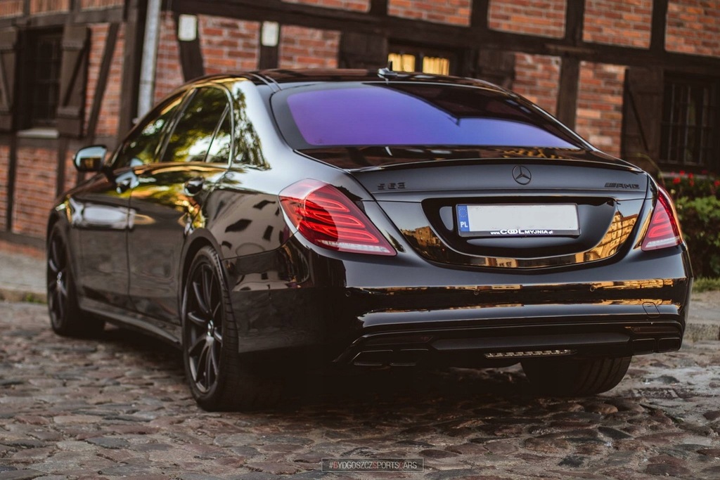 MERCEDES S CLASS W222 LOTKA SPOILER NA KLAPE AMG - 12621751375 ...