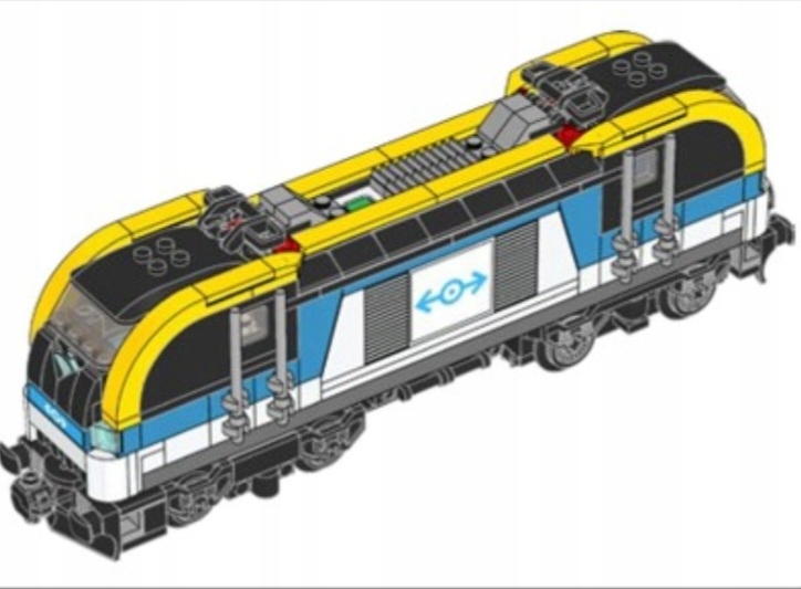 Lokomotywa Lego Pociąg towarowy 60336 z silnikiem - 14915900689 ...