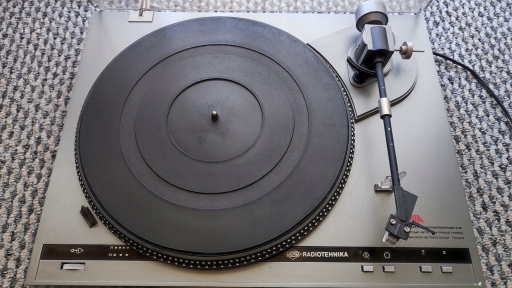 Klasyk gramofon Radiotehnika Aria 102 direct drive - 12636130170 ...