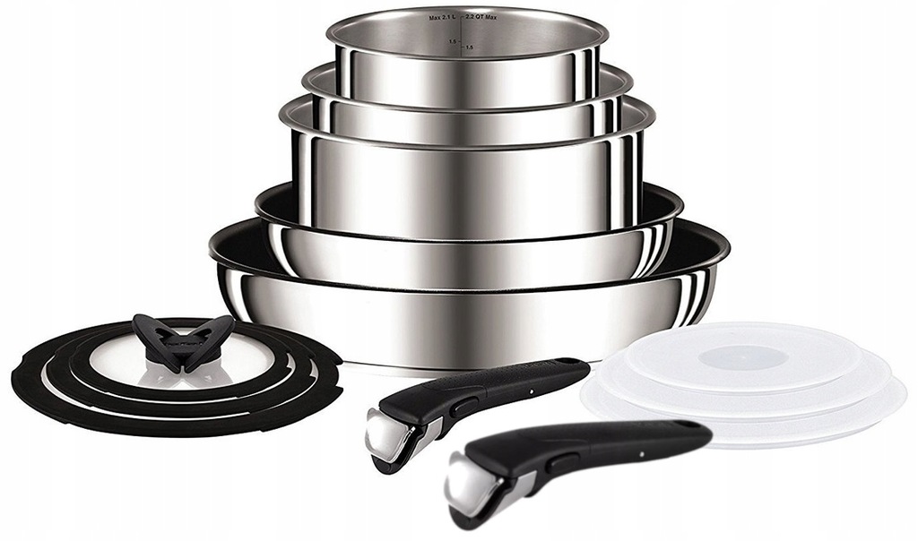 ZESTAW TEFAL GARNKI PATELNIE INGENIO EMOTION INDUK - 8563546656 ...