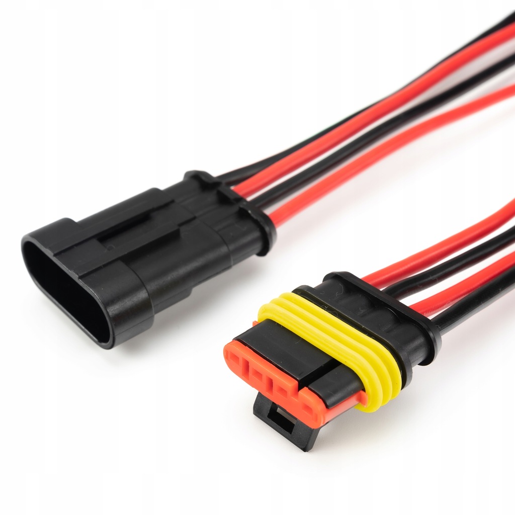 KOSTKA WTYK ZŁĄCZE HERMETYCZNE SUPERSEAL 4 PIN - 10930179781 ... KOSTKA WTYK ZŁĄCZE HERMETYCZNE SUPERSEAL 4 PIN - 10930179781 ...