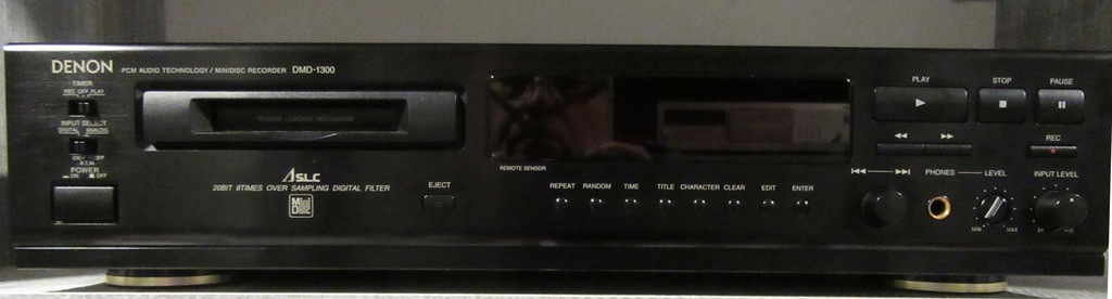DENON DMD-1300 BLACK MiniDisc - 11586984210 - oficjalne archiwum Allegro