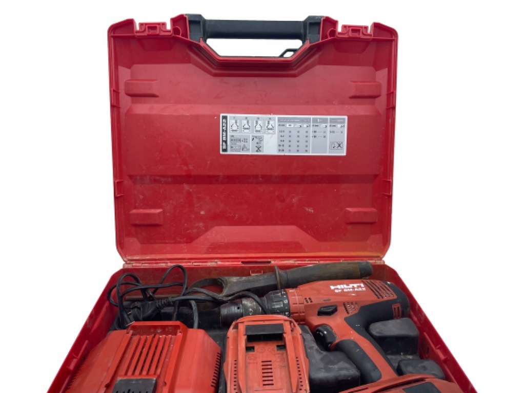 Wkrętarka Hilti SF SM-A22 2 Zestaw z akumulatorem - 13880851438 - oficjalne archiwum Allegro