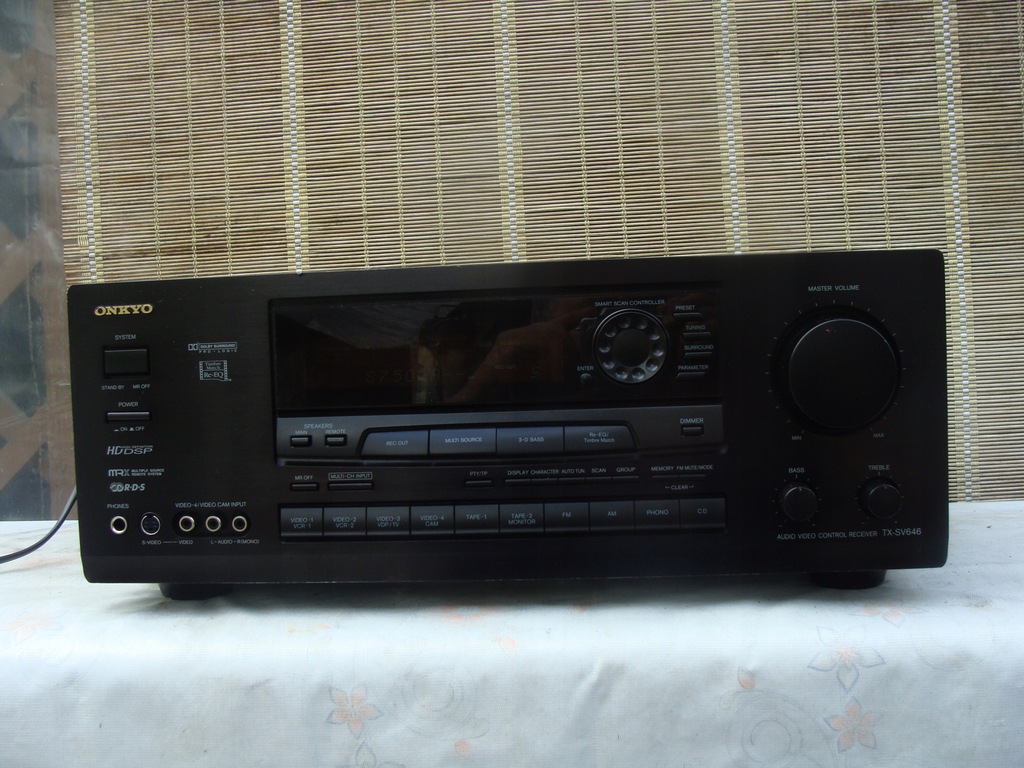 AMPLITUNER ONKYO MODEL. TX-SV646 - 12186647534 - oficjalne archiwum Allegro