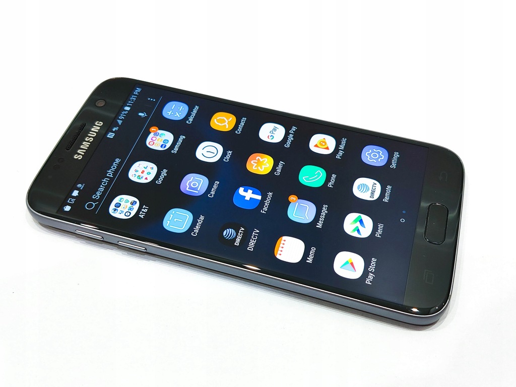 Samsung Galaxy S7 Czarny G930U JAK NOWY FV23% - 11633088499 - oficjalne ...