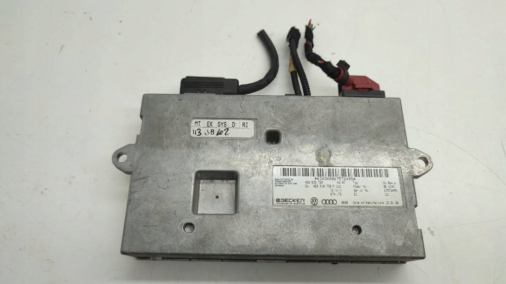 MODUŁ MMI NAWIGACJI AUDI A8 D3 4E0035729 - 13031622521 - oficjalne archiwum Allegro