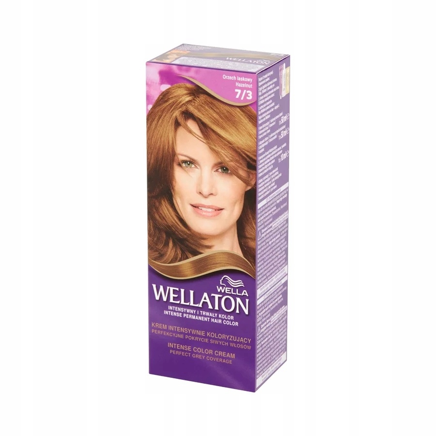 WELLA WELLATON FARBA DO WŁOSÓW 7/3 ORZECH LASKOWY - 11339394400 ...