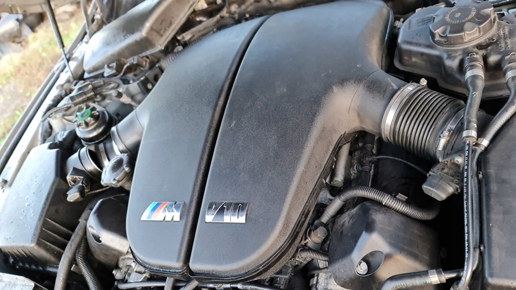 BMW E60 E61 M5 SILNIK S85B50A - 13269223757 - oficjalne archiwum Allegro