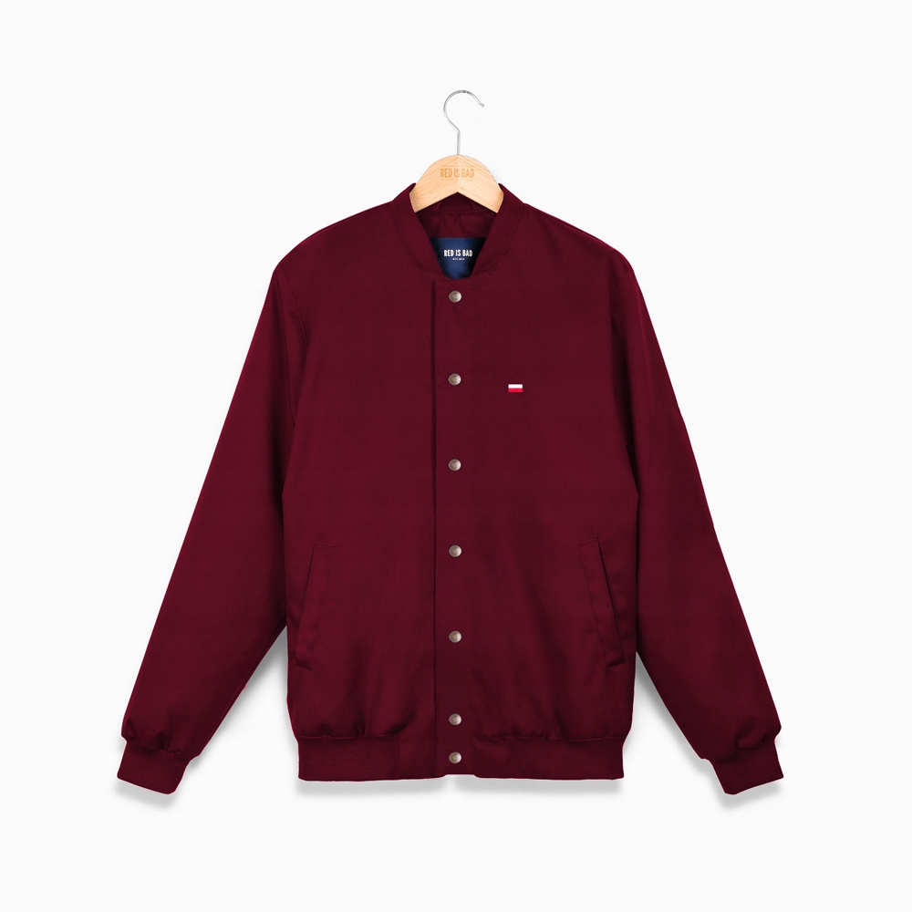 KURTKA RED IS BAD WIATRÓWKA FLAGA - BORDOWA - 9263981039 - oficjalne ...