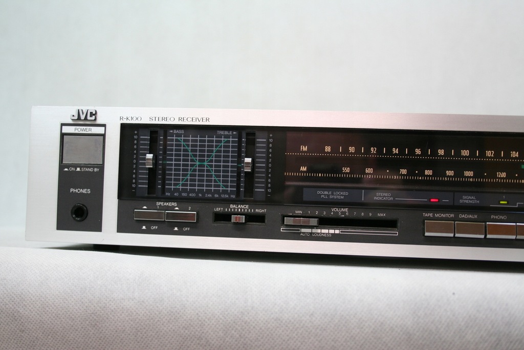 Amplituner JVC R-K100|2x25W| - 11066858429 - oficjalne archiwum Allegro