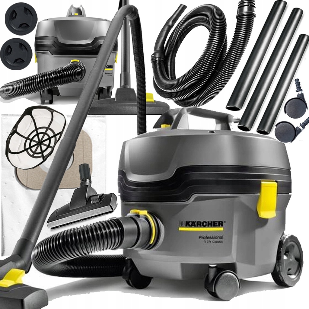 ODKURZACZ PRZEMYSŁOWY KARCHER T7/1 CLASSIC DO BIUR - 7643031229 ...