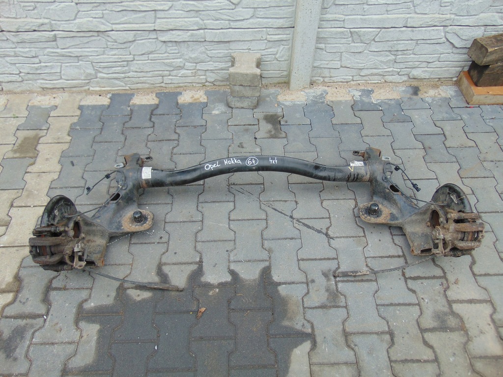 oś zawieszenie belka tył OPEL MOKKA TRAX 4x4 - 9706702094 - oficjalne archiwum Allegro