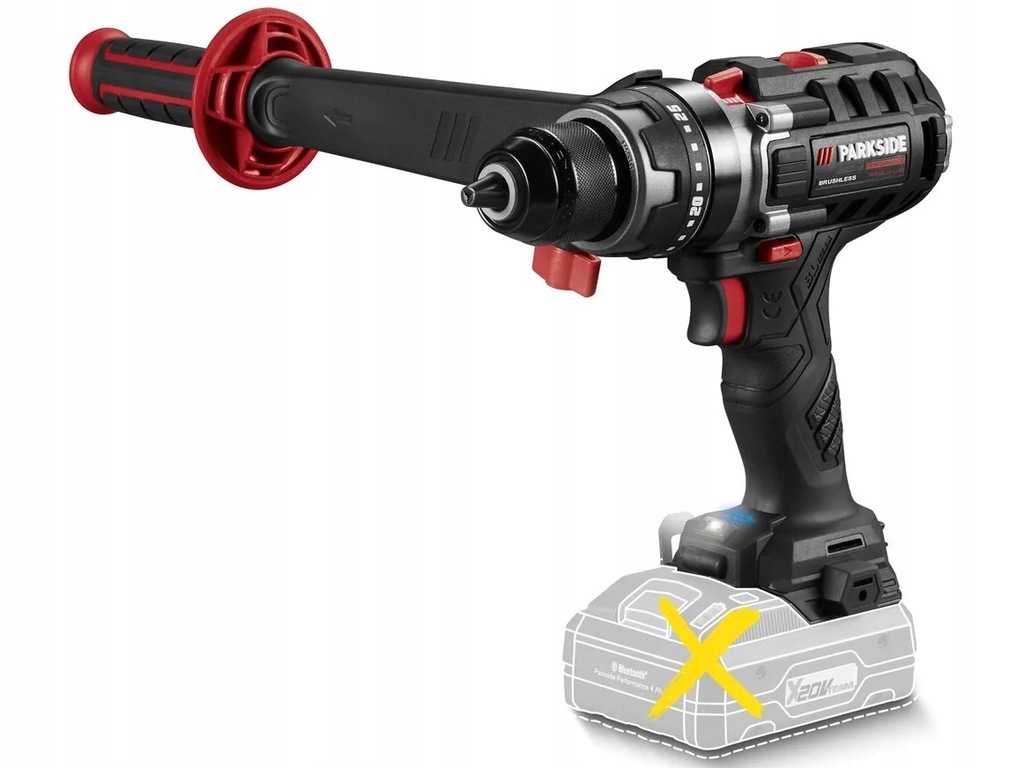 PARKSIDE aku wiertarko-wkrętarka 150Nm 20V PPBSA 20 Li A1 - 15740065387 - oficjalne archiwum Allegro