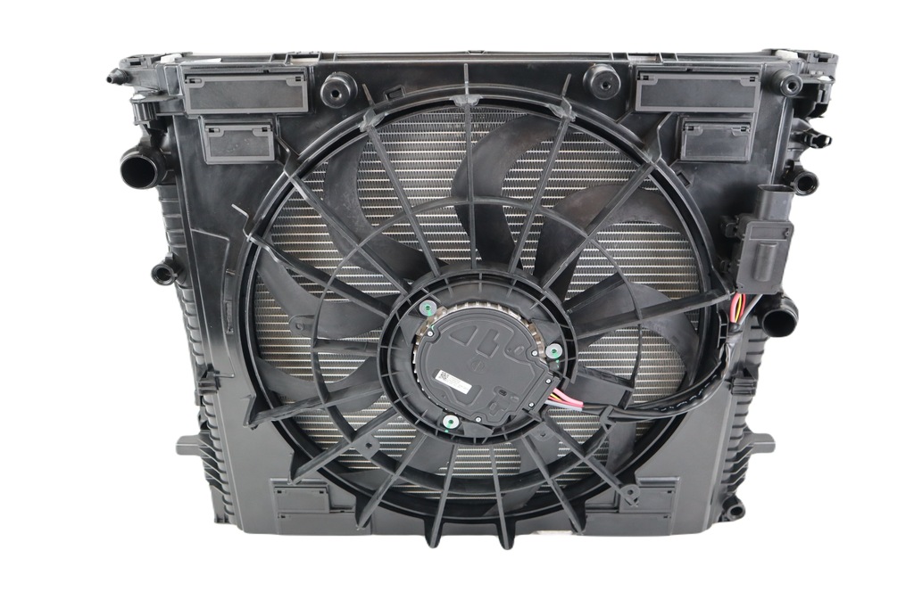 CHŁODNICE KOMPLET CHŁODNIC WENTYLATOR BMW X3 G01 X4 G02 BENZYNA 400 W ...