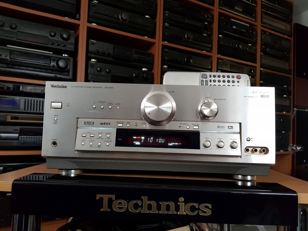 AMPLITUNER TECHNICS SA-DA10 + ORYGINALNY PILOT !!! - 7843807875 ...