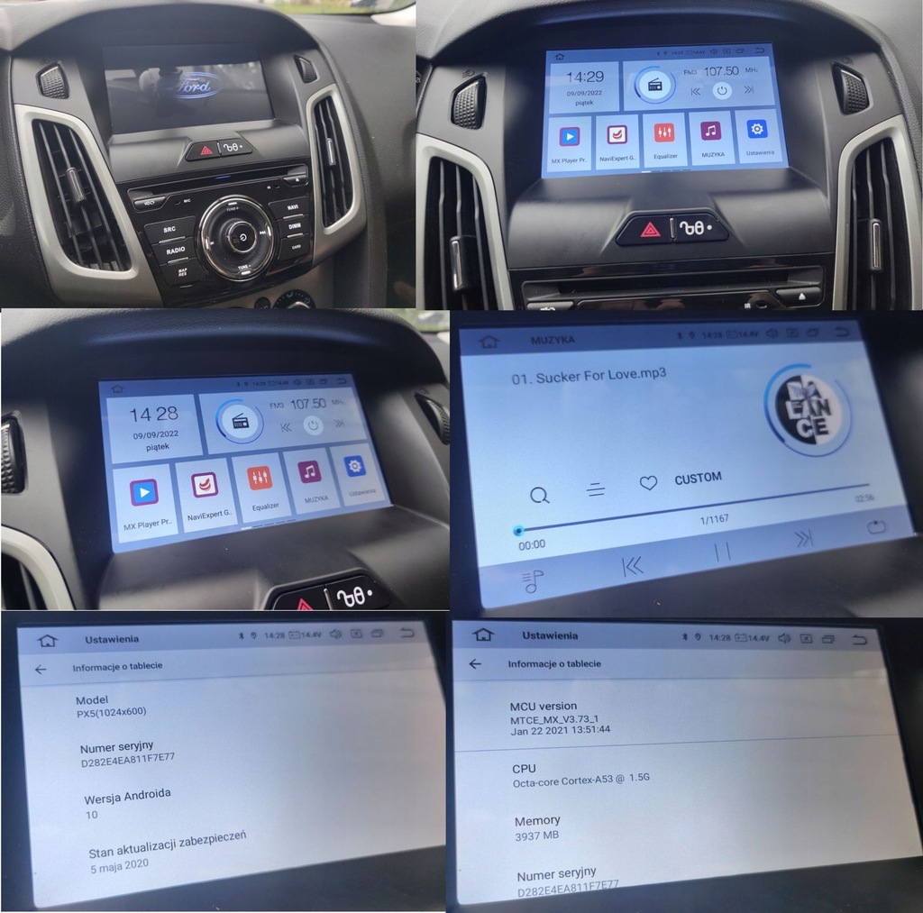 Radio Ford Focus MK3 Android 8" 4/64gb - 12612184598 - oficjalne ...