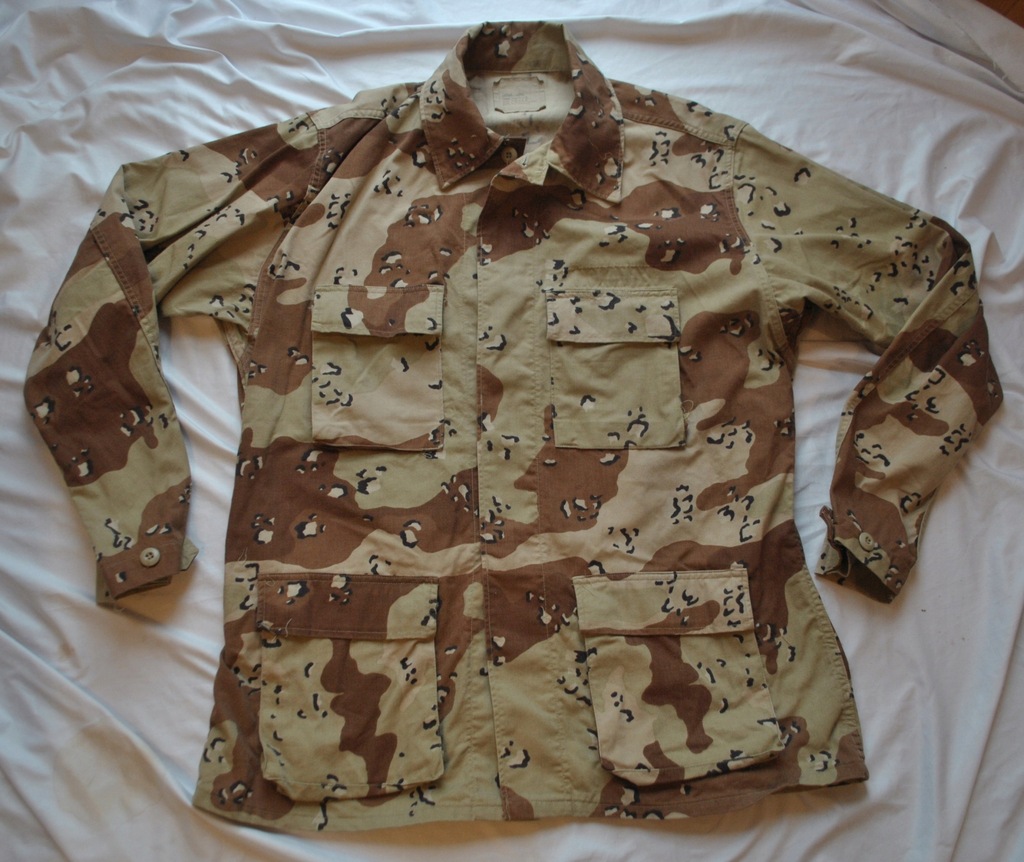 bluza wojskowa dcu chocolate chips 6 color LARGE LONG LL US ARMY desert ...