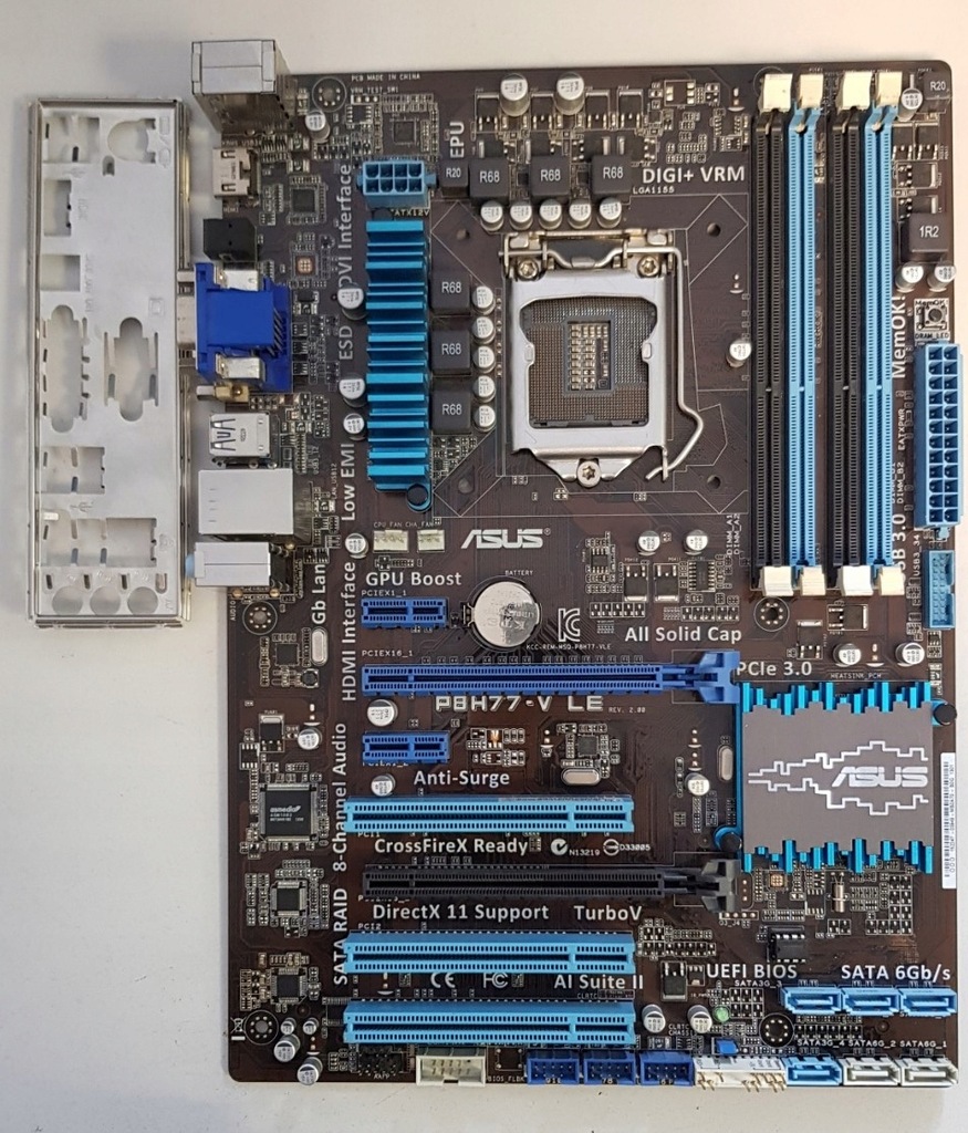 Płyta główna Asus P8H77-V LE ATX - 12274393976 - oficjalne archiwum Allegro