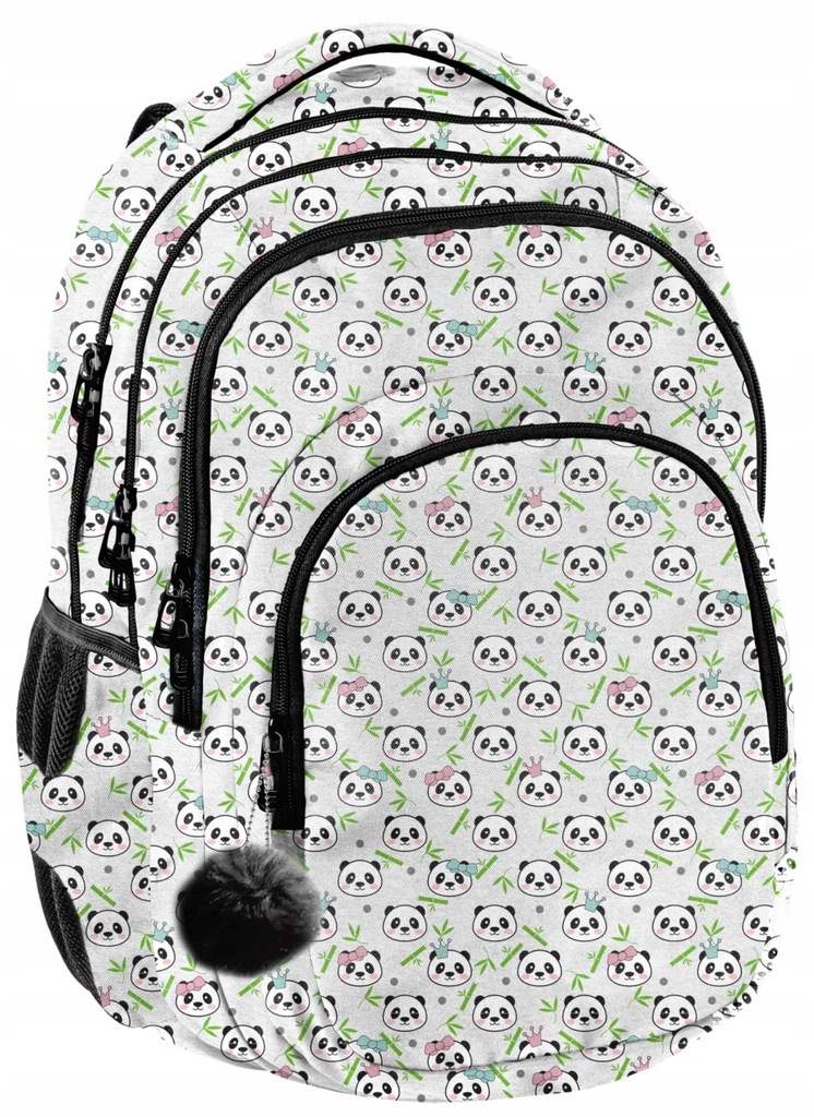 PASO PLECAK SZKOLNY PANDA + BRELOK BRELOCZEK - 11390321939 - oficjalne ...
