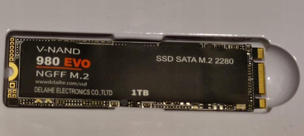 Купить Твердотельный накопитель 980 EVO 1 ТБ NGFF M.2 SATA 2280: отзывы, фото и характеристики ...