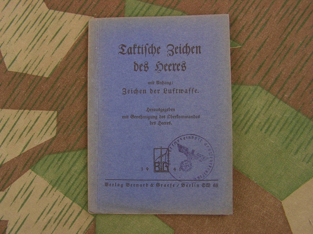 Taktische Zeichen znaki taktyczne WH Luftwaffe 41r - 12098484909 ...