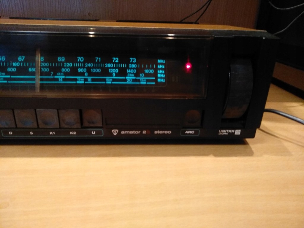 UNITRA DIORA AMPLITUNER AMATOR 2 STEREO DSS 201 - 7901645464 - oficjalne archiwum Allegro