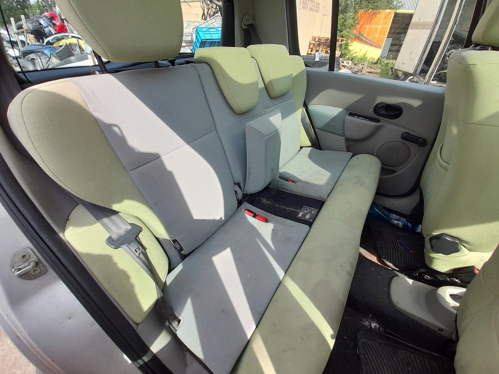 RENAULT MODUS KOMPLET FOTELI FOTELE KANAPA FOTEL - 12567051858 - oficjalne archiwum Allegro