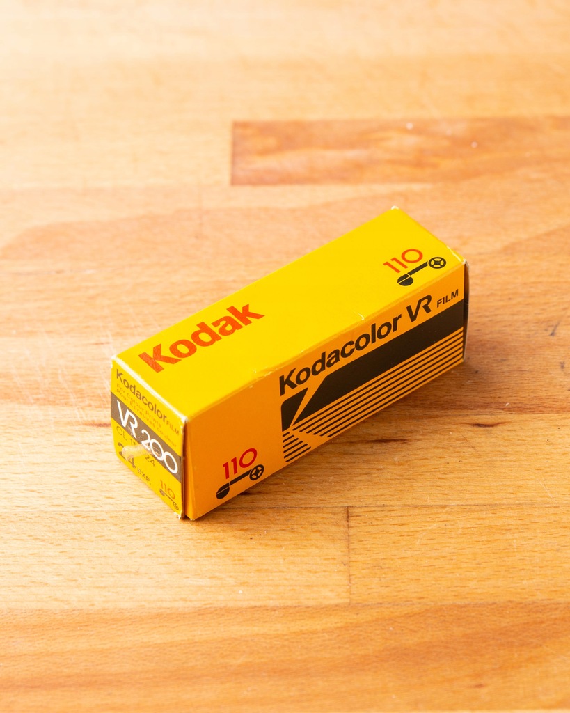 Rare Kodak Kodacolor VR 200 110 24 klatki 11/1986 - 11631154114 ...