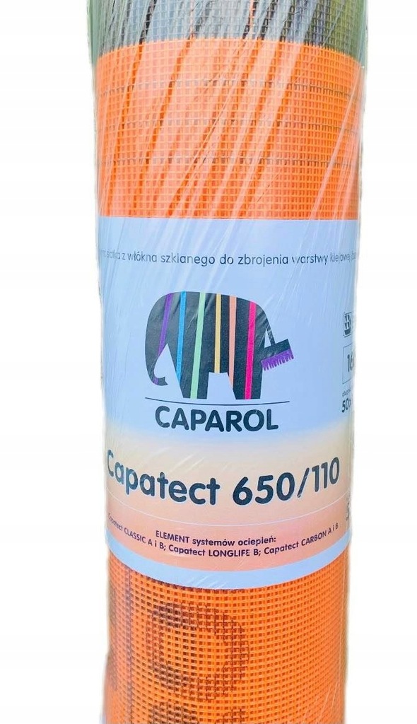 Siatka podtynkowa CAPAROL CAPATECT 650 165g (m2) - 7153123582 - oficjalne archiwum Allegro