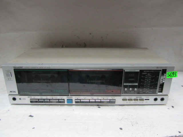 MAGNETOFON DWUKASETOWY SHARP RT-1010 - NR S693 - 14983455740 ...