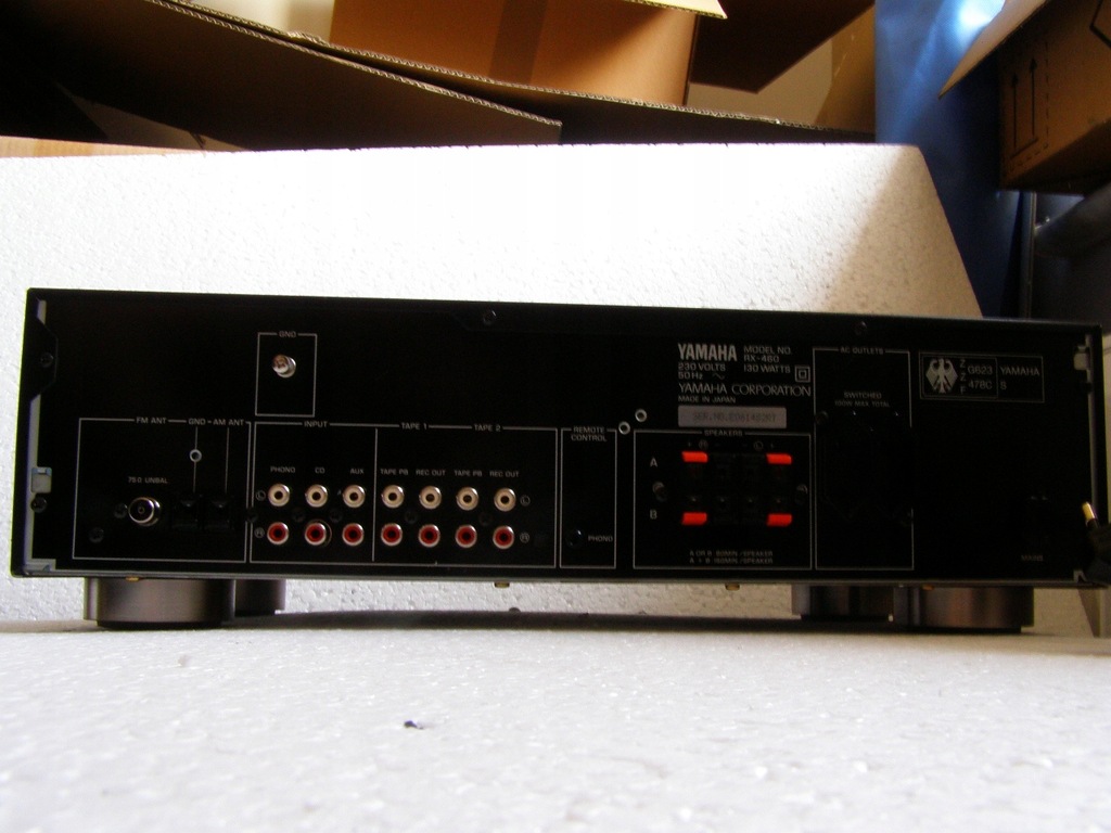 YAMAHA RX-460 RS PILOT STEREO - 7612736864 - oficjalne archiwum Allegro