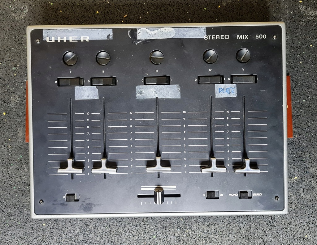 Mixer Uher Stereo Mix 500 - 12663808218 - oficjalne archiwum Allegro
