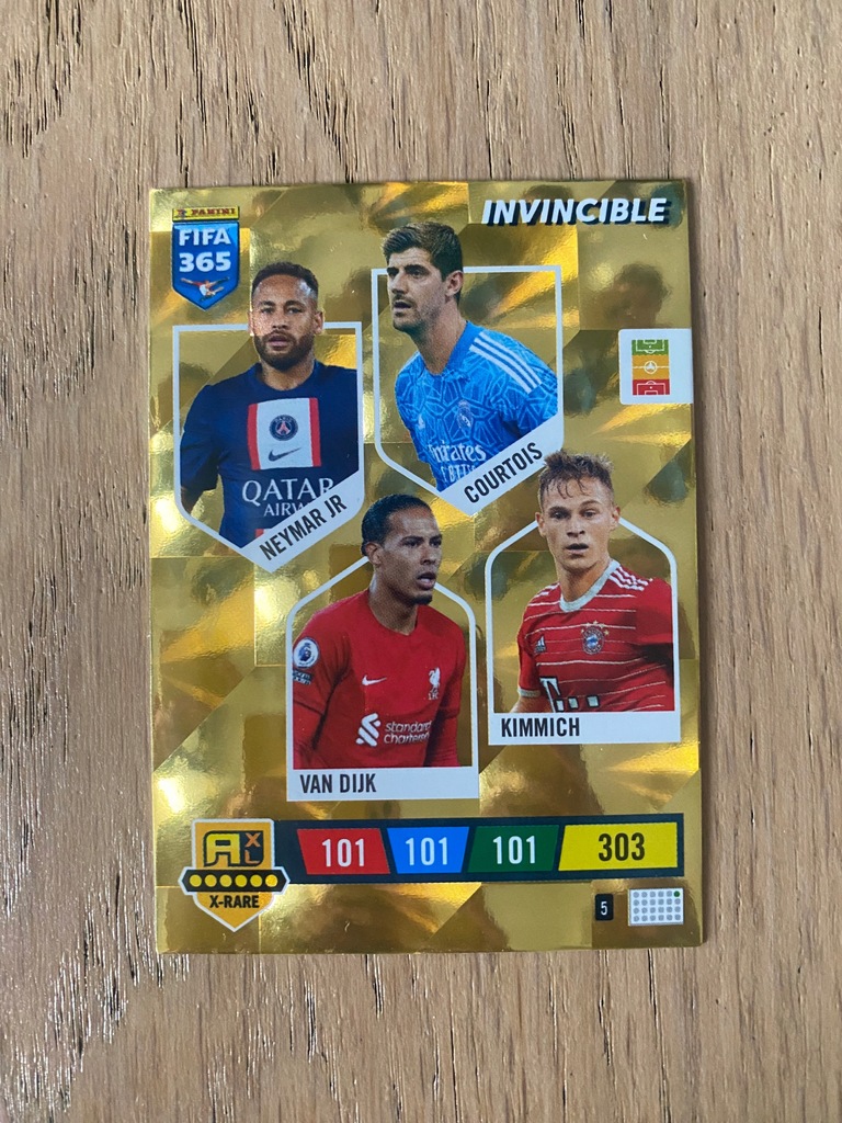 Fifa 365 2023 KARTY PIŁKARSKIE panini INVINCIBLE - 13167010428 ...