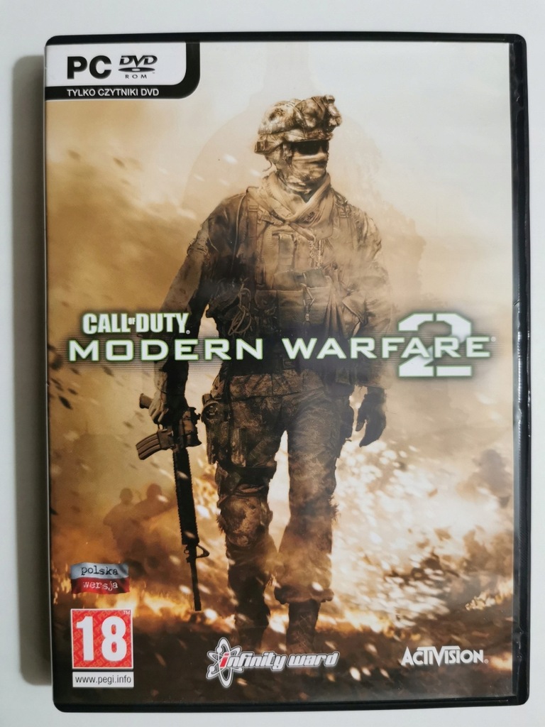 PC DVD-ROM CALL OF DUTY MODERN WARFARE 2 - 13354190386 - oficjalne ...