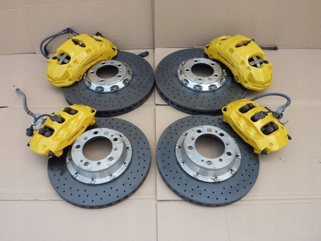 PORSCHE PANAMERA 970 TARCZE CERAMIKA CERAMICZNE - 7769379949 ...