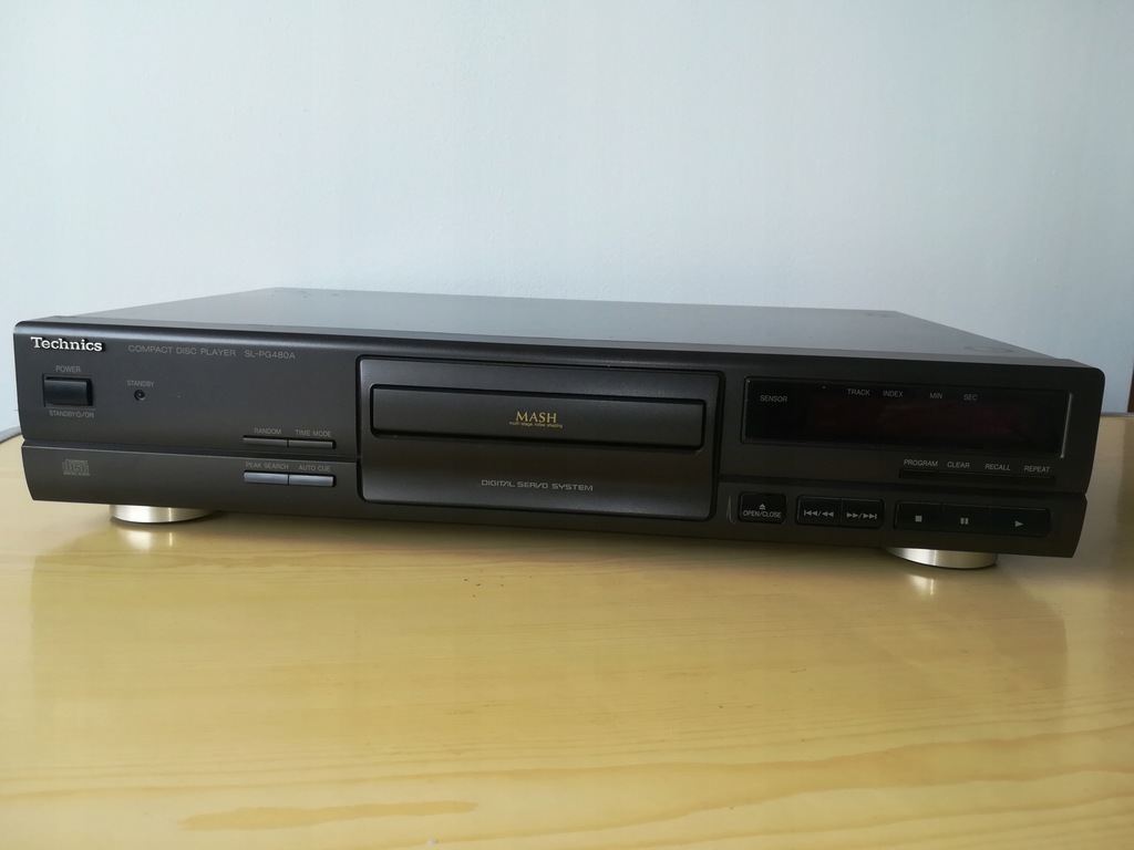 Odtwarzacz TECHNICS COMPACT DISK PLAYER SL-PG480A - 13116994066 ...