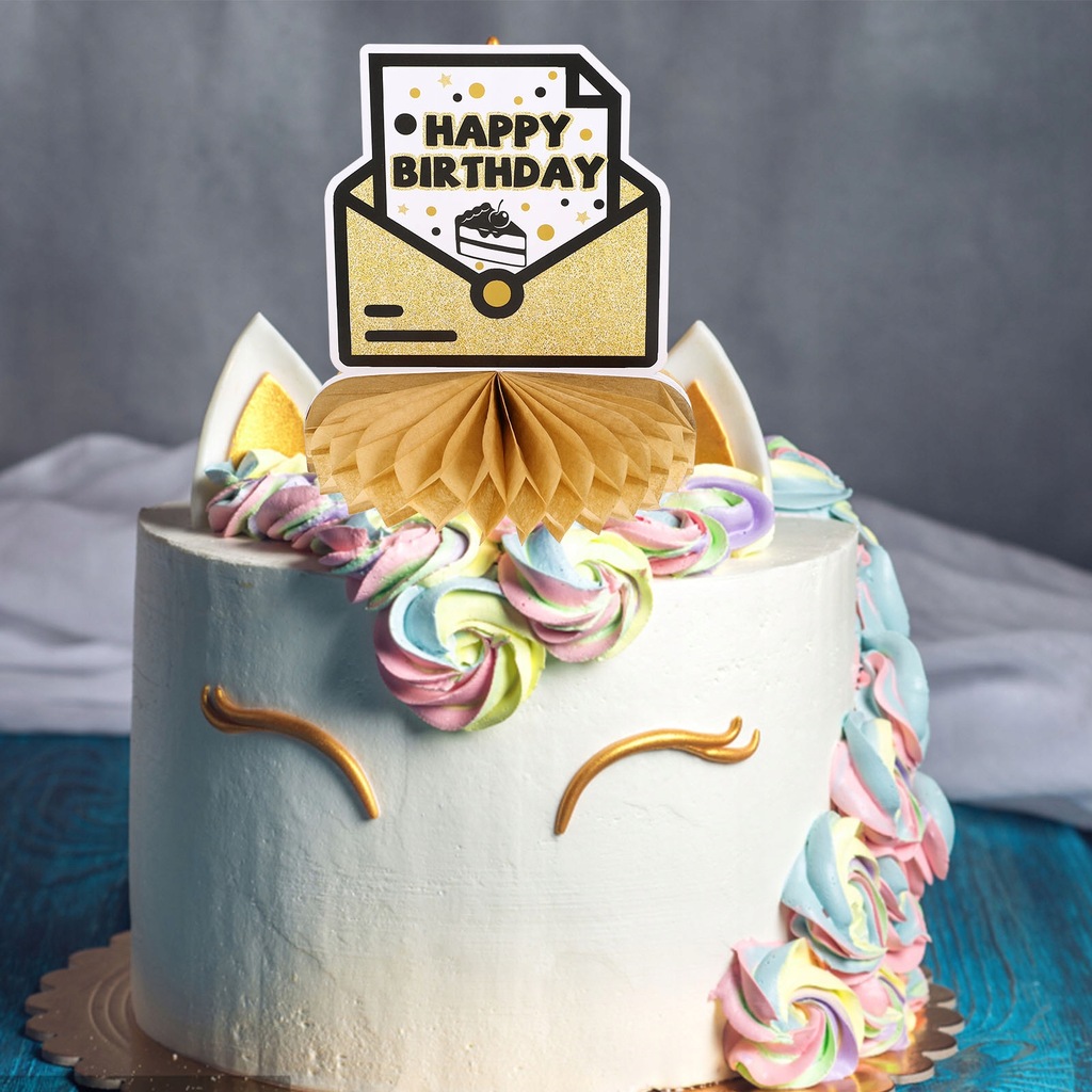 DECORATIONS HONEYCOMB TABLE TOPPERS DESK BIRTHDAY - 14675196092 ...