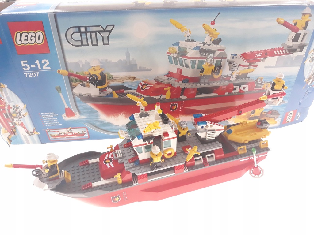 Lego City 7207 Fire Boat straż pożarna - 9060928598 - oficjalne ...